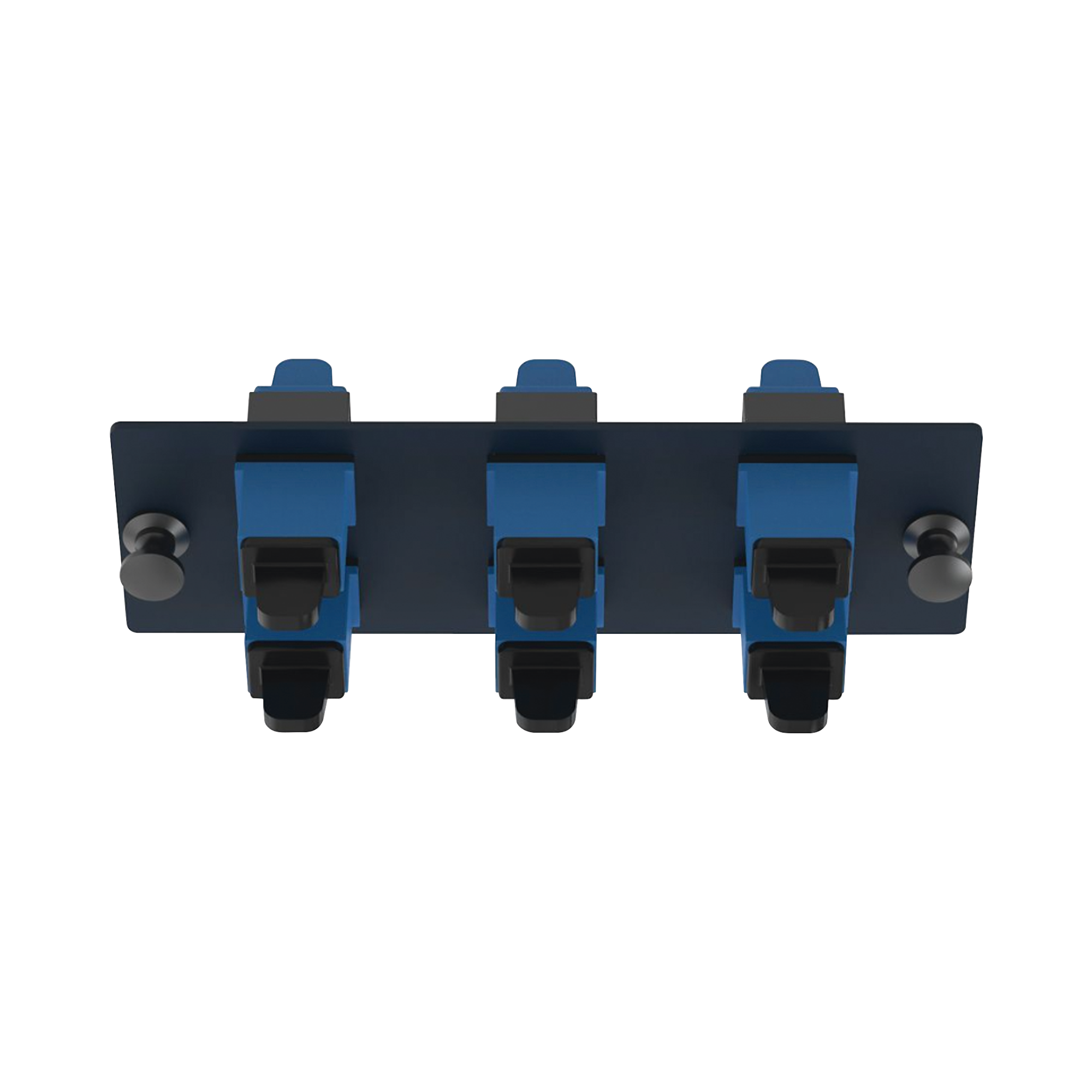 Placa Acopladora de Fibra Optica FAP, Con 6 Conectores SC Simplex (6 ...