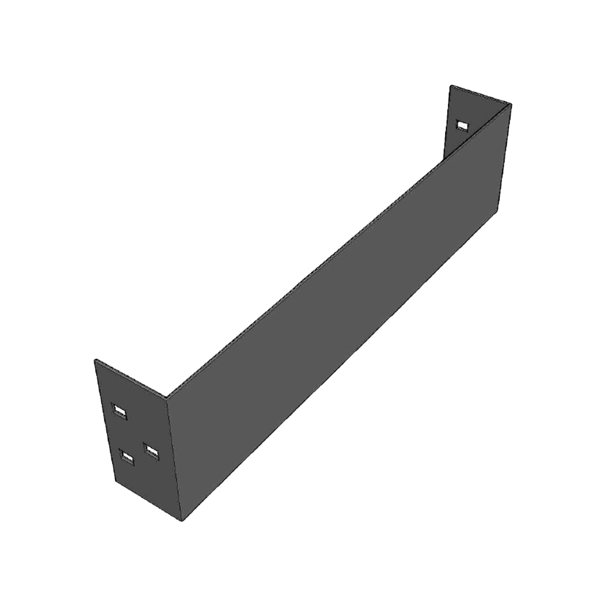 Placa de Cierre para Escalera de Aluminio / Peralte 3 1/4″ / Ancho 9″ / Incluye Tornillería ...