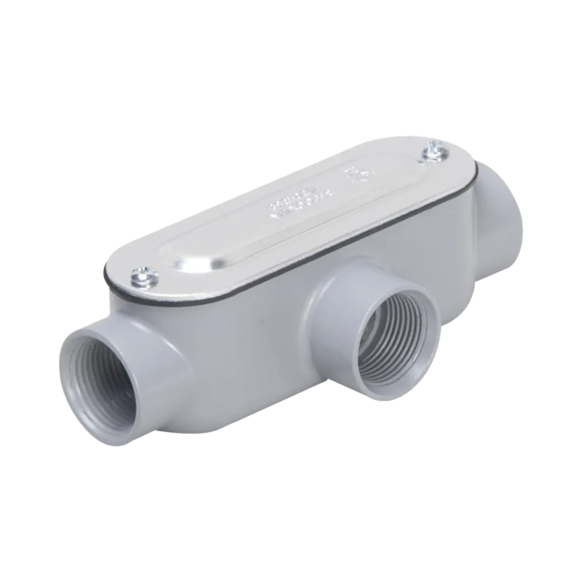 Caja Condulet tipo T de 1/2″ (12.7 mm) / Con tapa y empaque. – Tecno ...