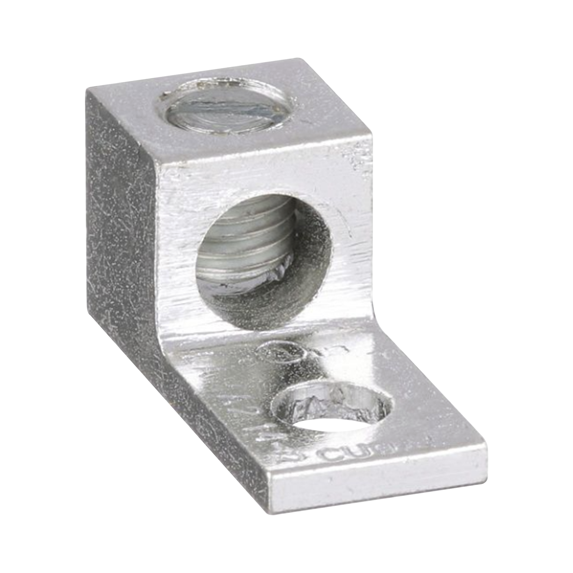 Conector Mecánico de Aluminio, de Un Orificio 1/4″ y Un Barril, para ...