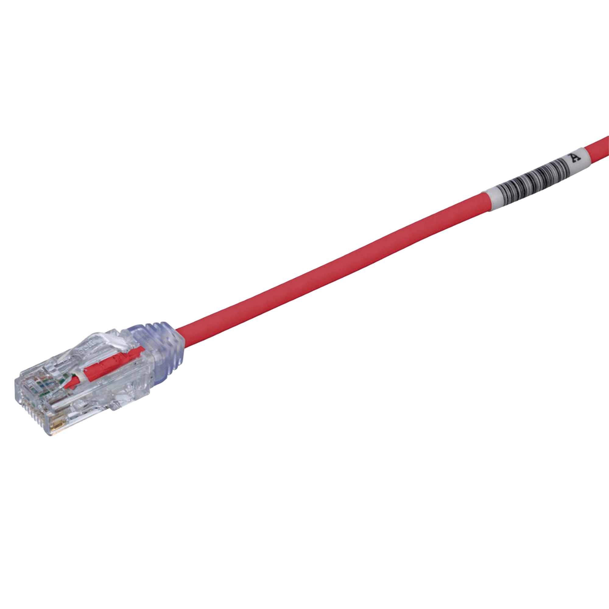 Cable de Parcheo TX6, UTP Cat6, Diámetro Reducido (28AWG), Color Rojo ...