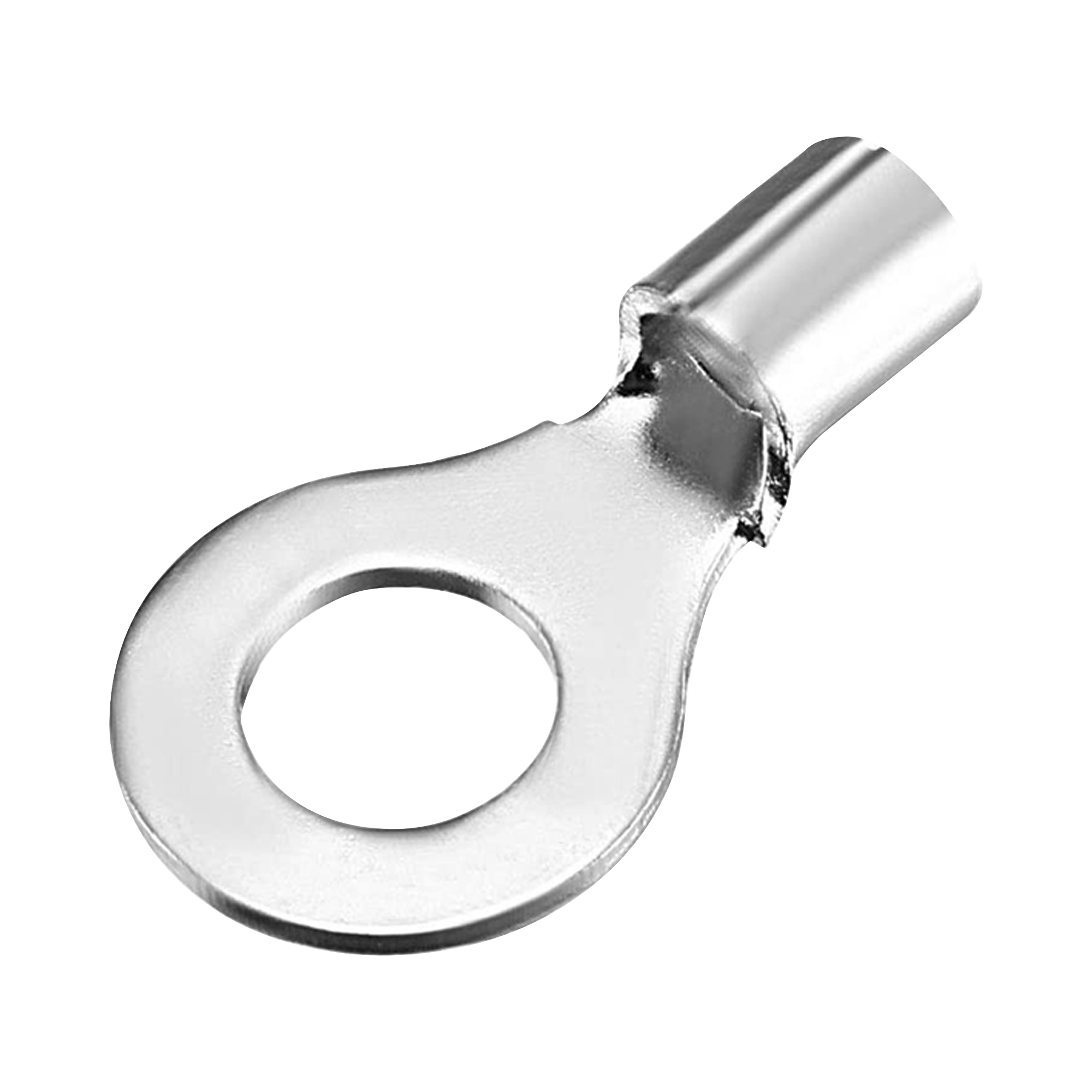 Terminal tipo ojo / 3 / 16 ” / Sin aislar / 8 AWG / Sin color / Paquete ...