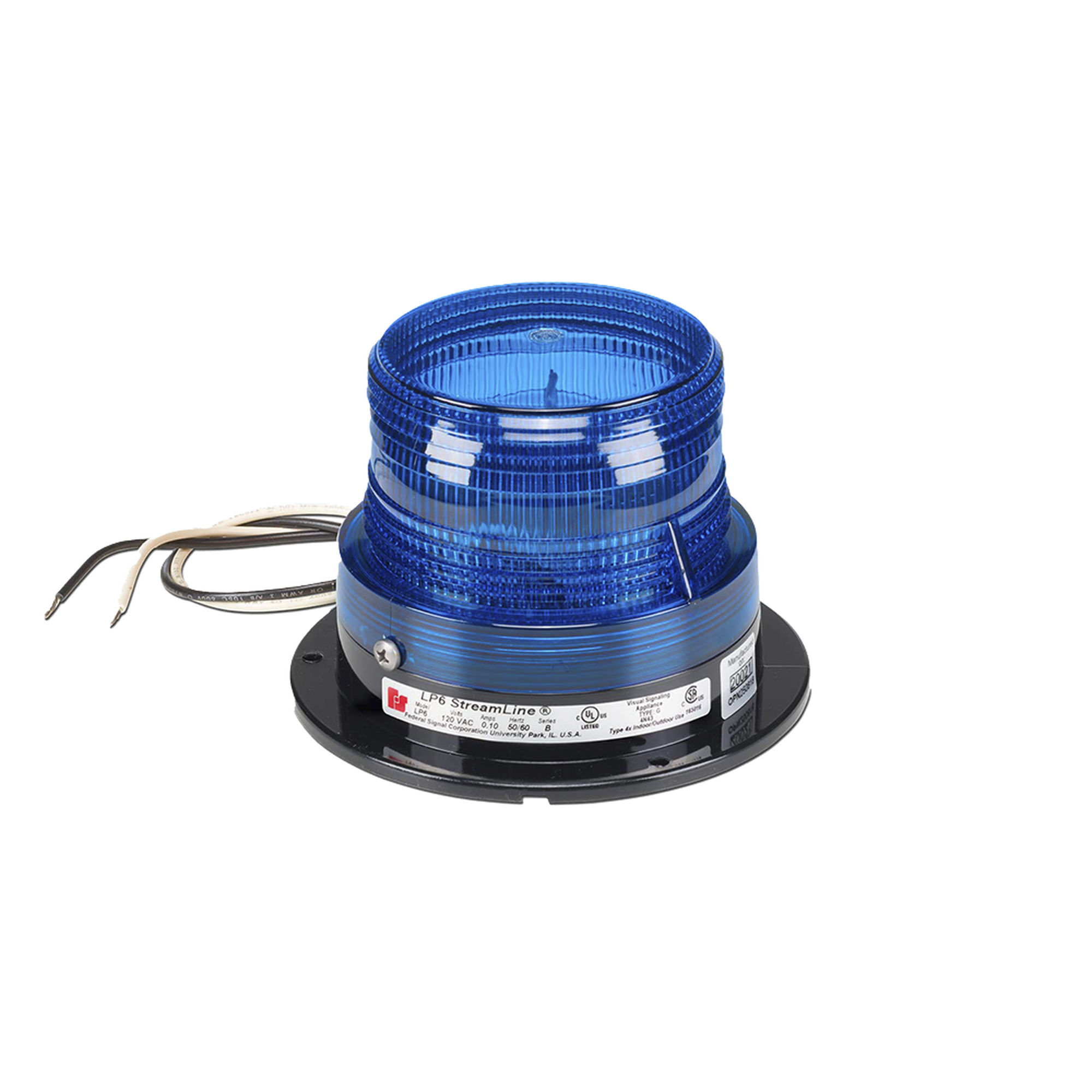 Estrobo Serie Streamline, Mini, 120 Vca, Azul – Tecno Depot México