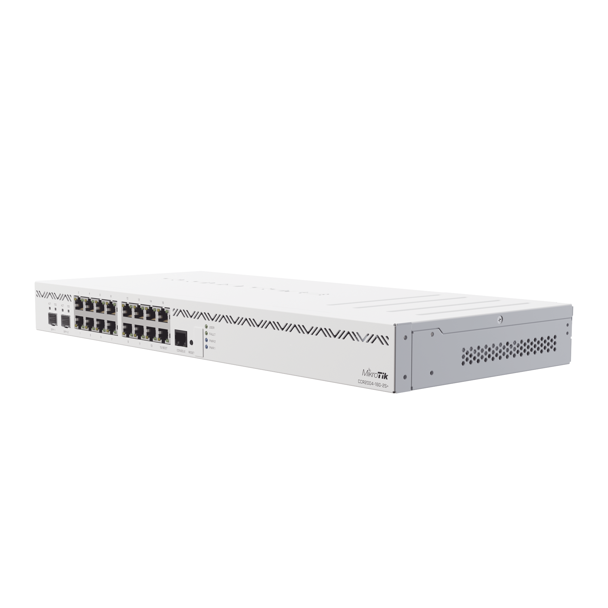(CCR2004-16G-2S+) Cloud Core Router 16 puertos Gigabit – Tecno Depot México