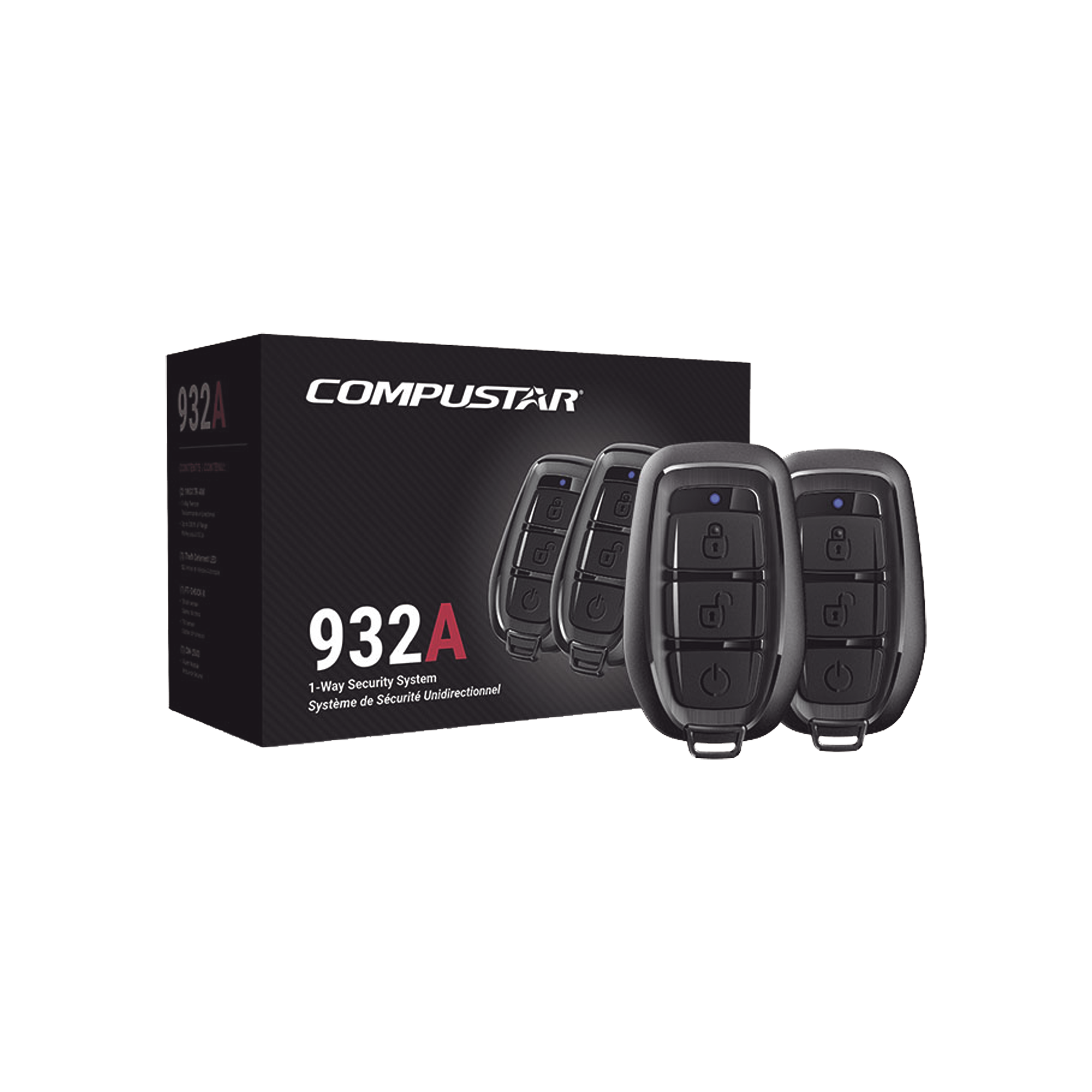 Kit de Alarma Vehicular Profesional unidireccional con Módulo CM2500 ...