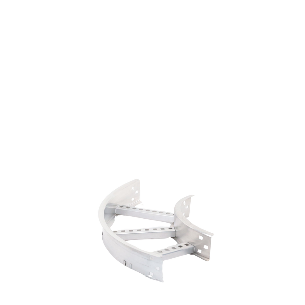 Curva Horizontal de Aluminio de 90° Perfil Z / Peralte 3 1/4″ / Ancho 9 ...
