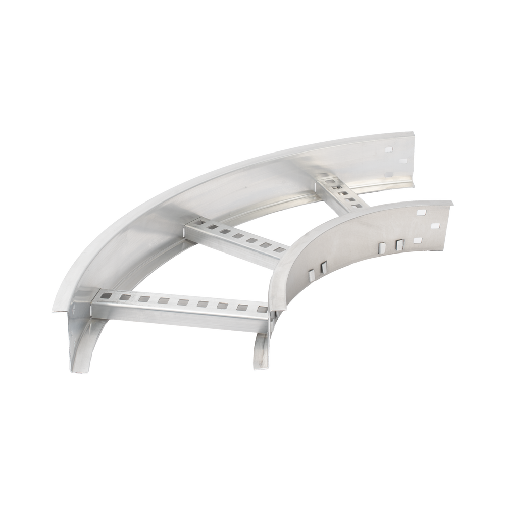 Curva Horizontal de Aluminio de 90° Perfil Z / Peralte 3 1/4″ / Ancho 9 ...